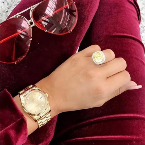 Accessories | Red Gradient Lens Aviator Sunglasses | Poshmark